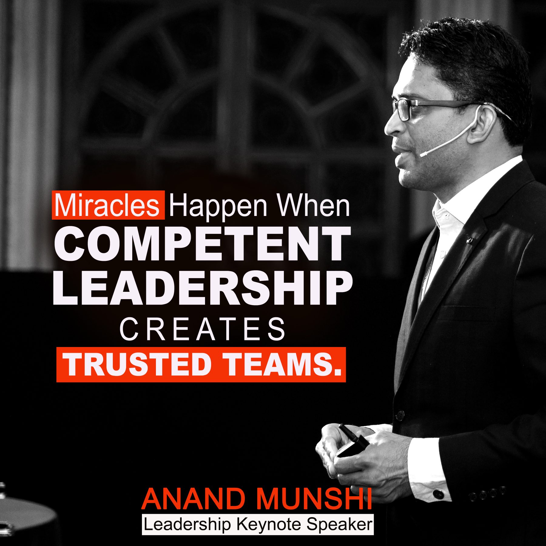 Miracles of Competent Leadership | Motivational Speaker & Executive ...