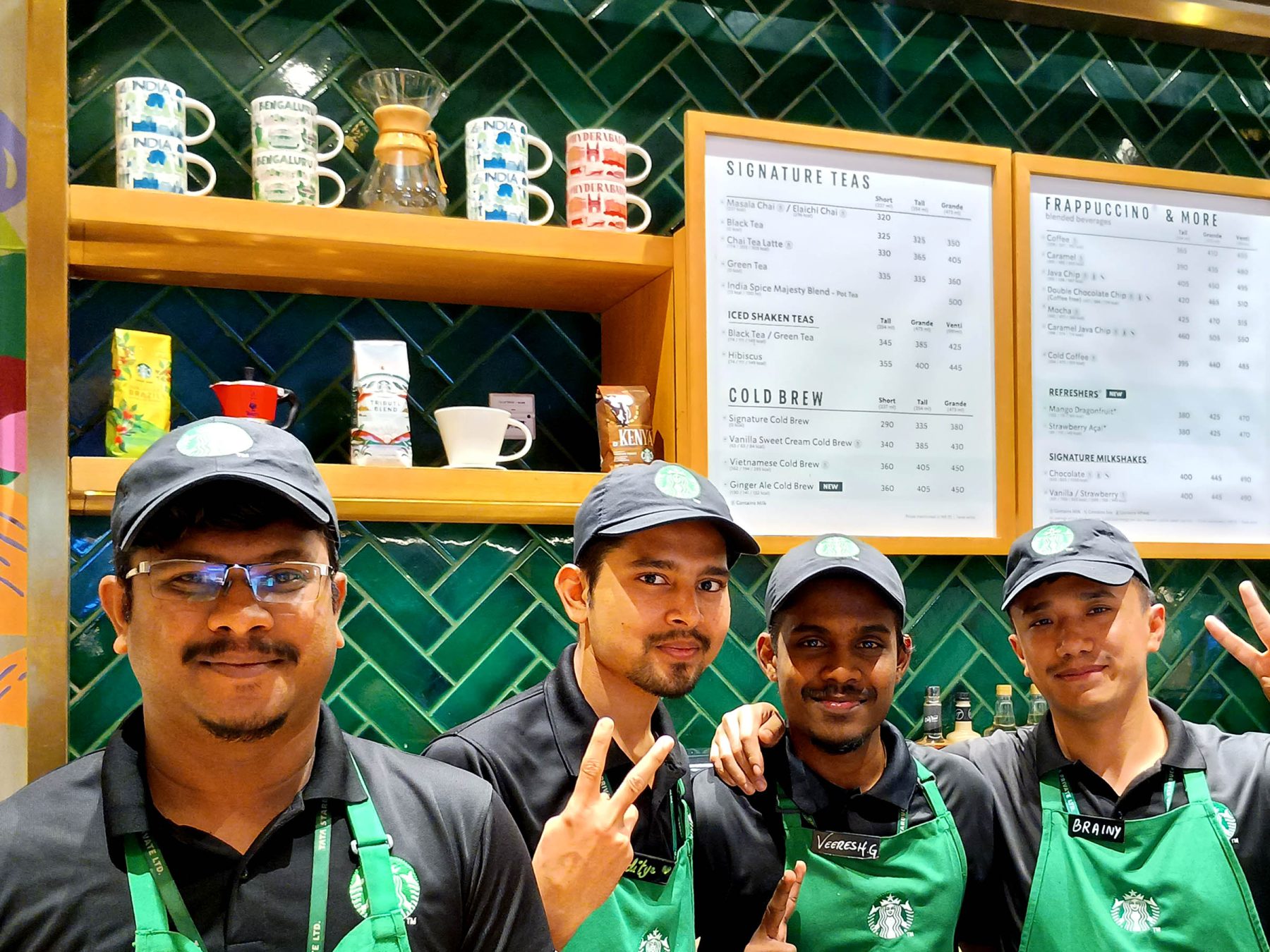 Brainy & Team of Starbucks Gave True Customer Delight